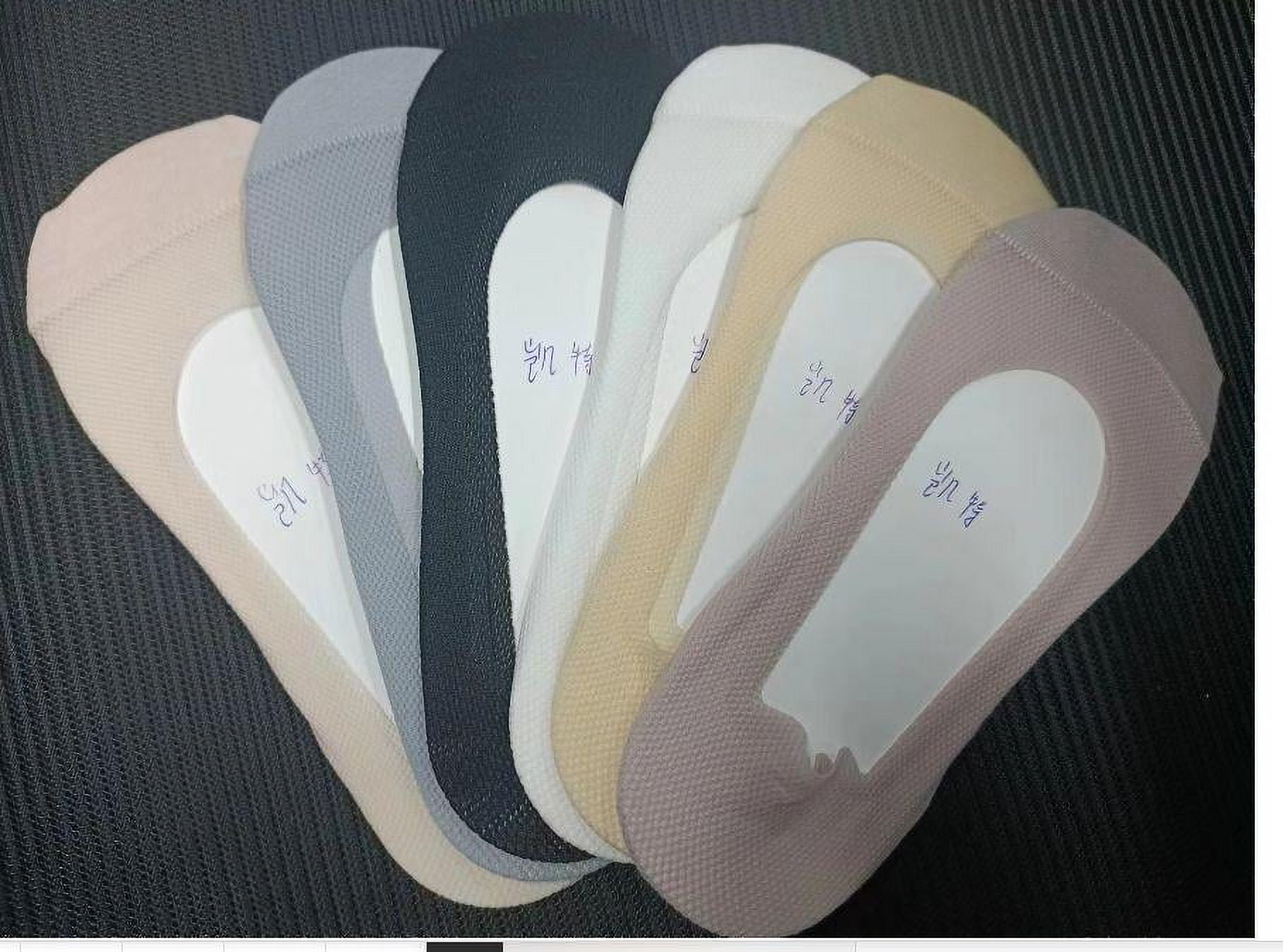 Honeysea No Show Socks for Women - Invisible Flat Socks, 4 Pairs Low ...