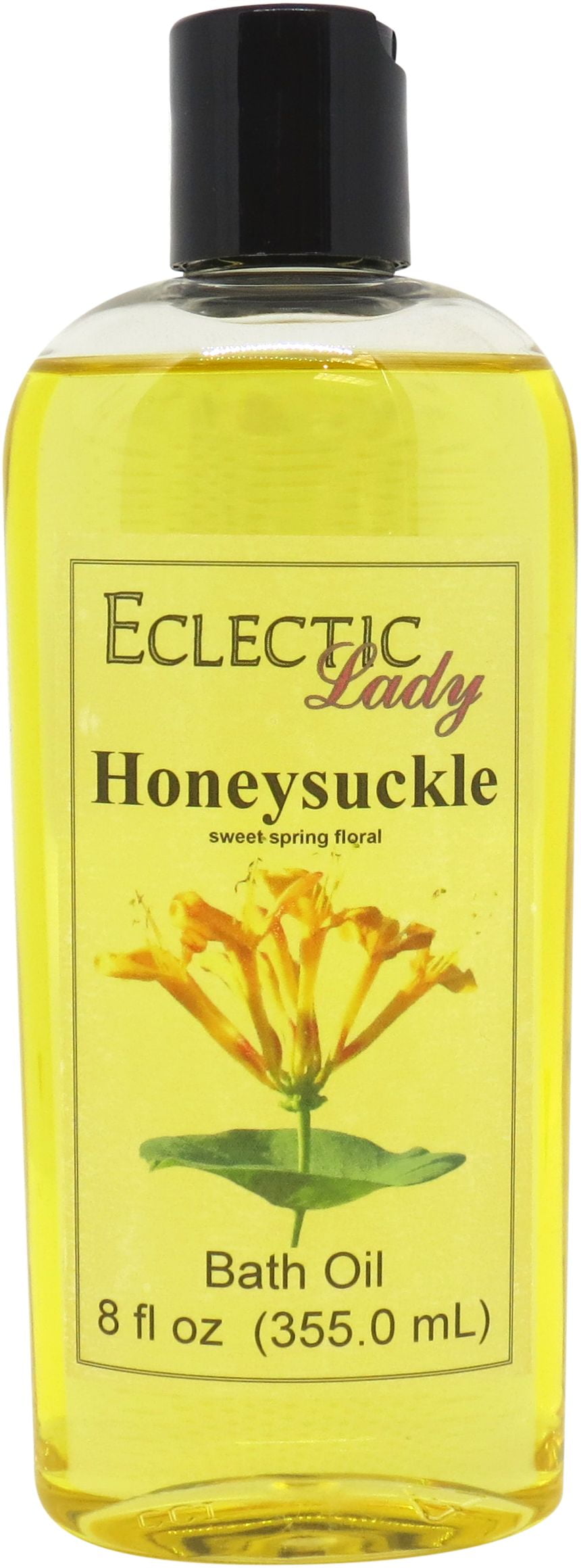 Honeysuckle Bath Oil - Scented Body Oil - Relaxing & Moisturizing ...