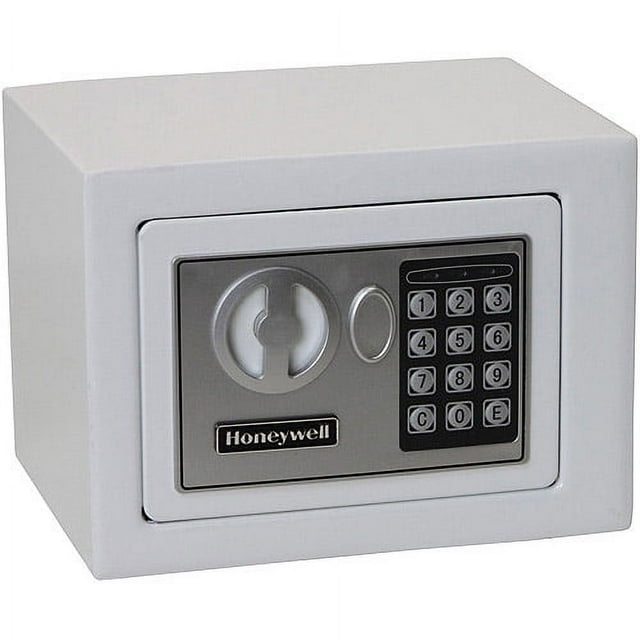Honeywell 0.17 cu. ft. Steel Small Security Safe with Electronic Lock ...