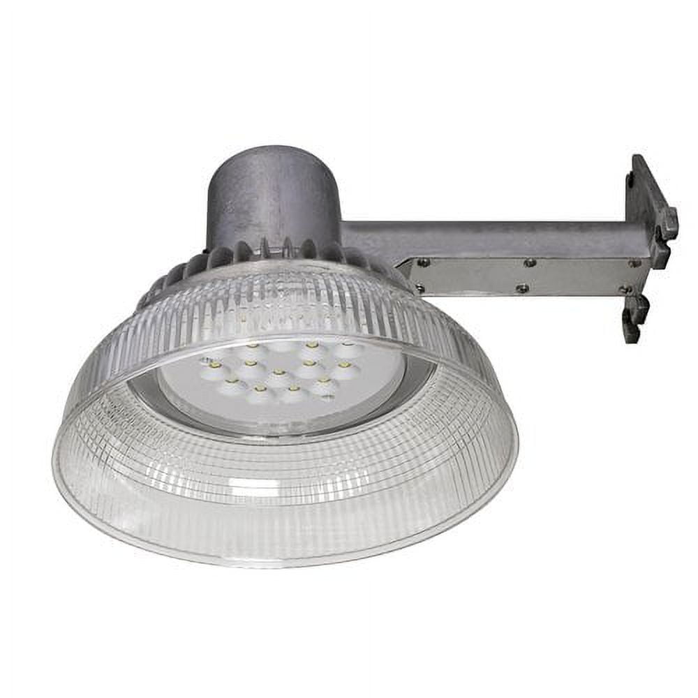 Honeywell 1500 Lumen LED Barn Light Weathered Aluminum Finish - Walmart.com