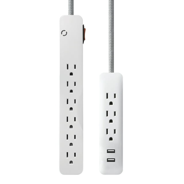 Honeywell 2-in-1 Pk 3 Surge Protector Power Strip - Walmart.com