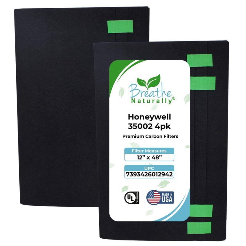 Honeywell 35002 12x48 Carbon Filter 4pk - Walmart.com