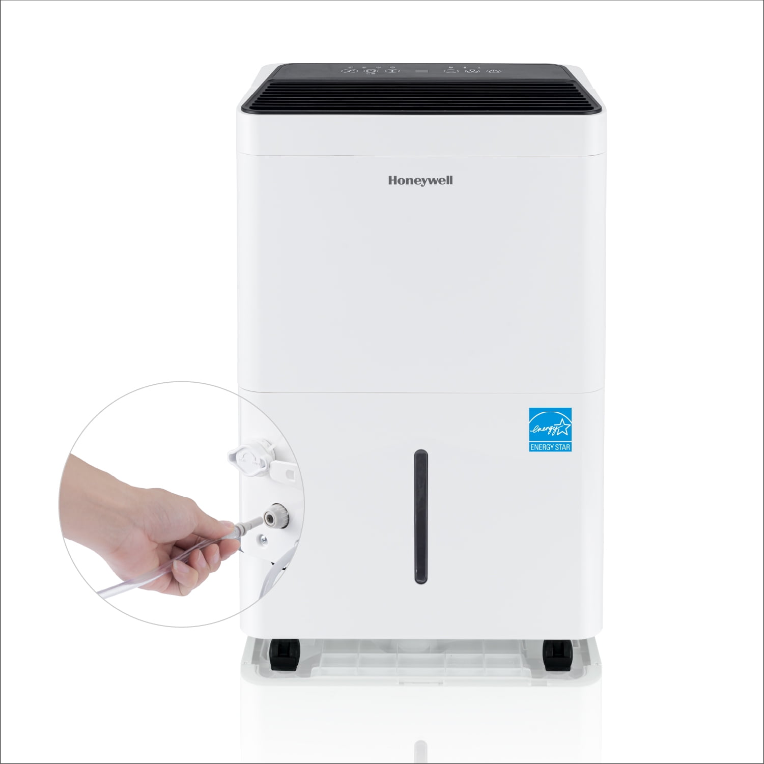 Honeywell 50-Pint ENERGY STAR Dehumidifier with PUMP for 4,000 Sq Ft ...
