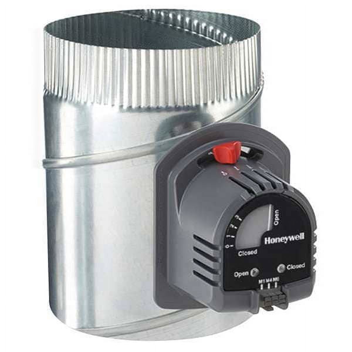 Honeywell Home Round Damper,Gr/Rd/Steel,16 in. Dia. ARD16TZ - Walmart.com
