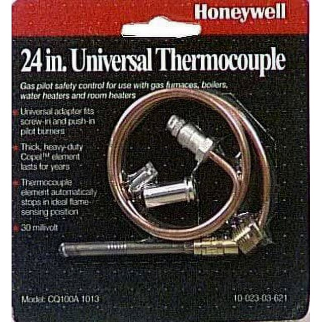 Honeywell CQ100A1013 24" Universal Thermocouple Kits - Walmart.com