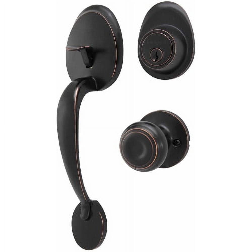 Honeywell Classic Knob Handleset Door Lock, Oil Rubbed Bronze - Walmart.com