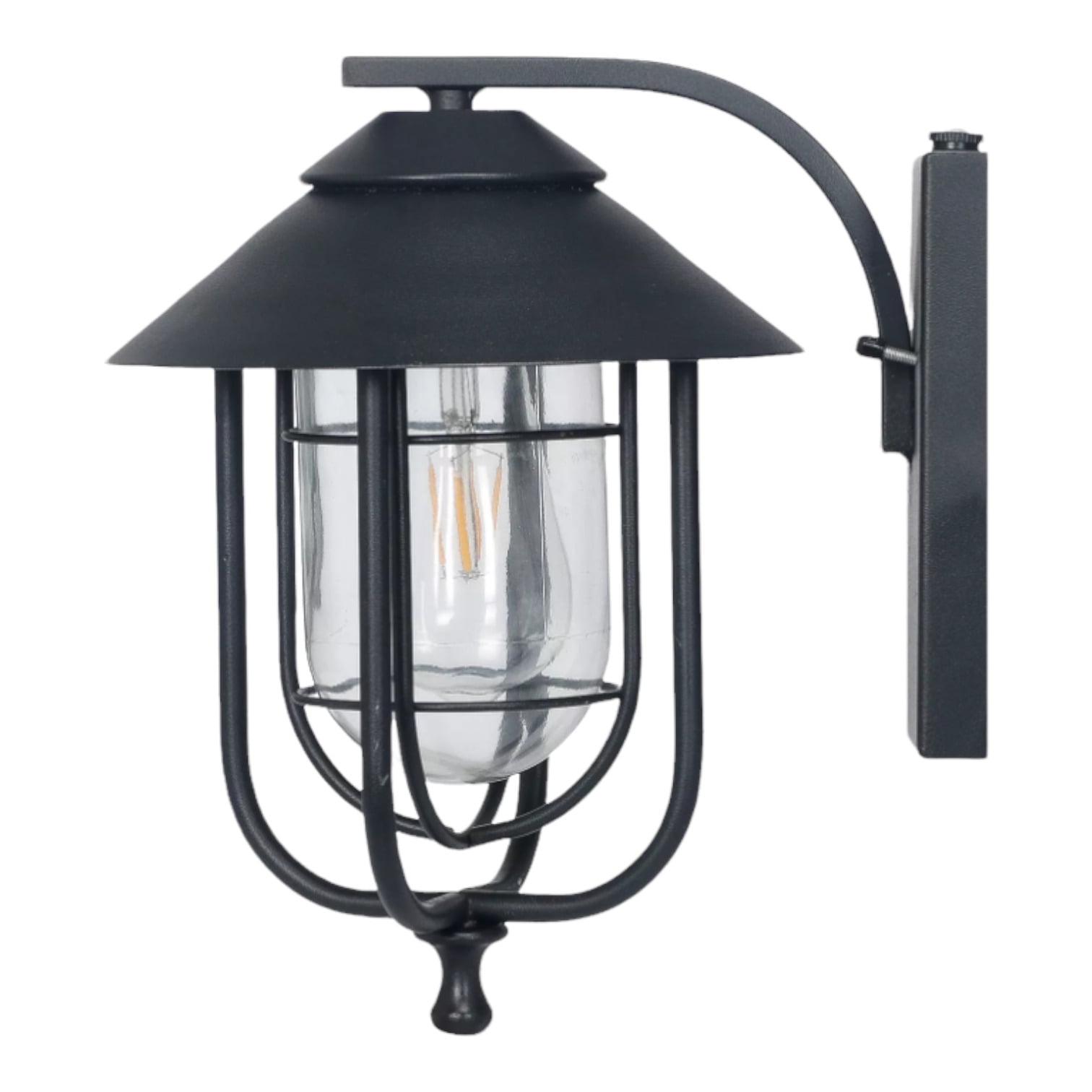 Honeywell Decorative Wall Lantern, LED Vintage Filament Bulb, 800 ...