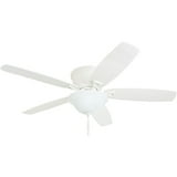 Honeywell Glen Alden 52" White Low Profile Ceiling Fan with 5 Blades ...