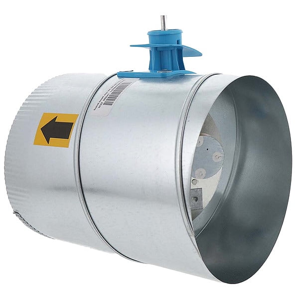 Honeywell Home Bypass Damper,Gr/Rd/Steel,8 in. Dia. CPRD8 - Walmart.com