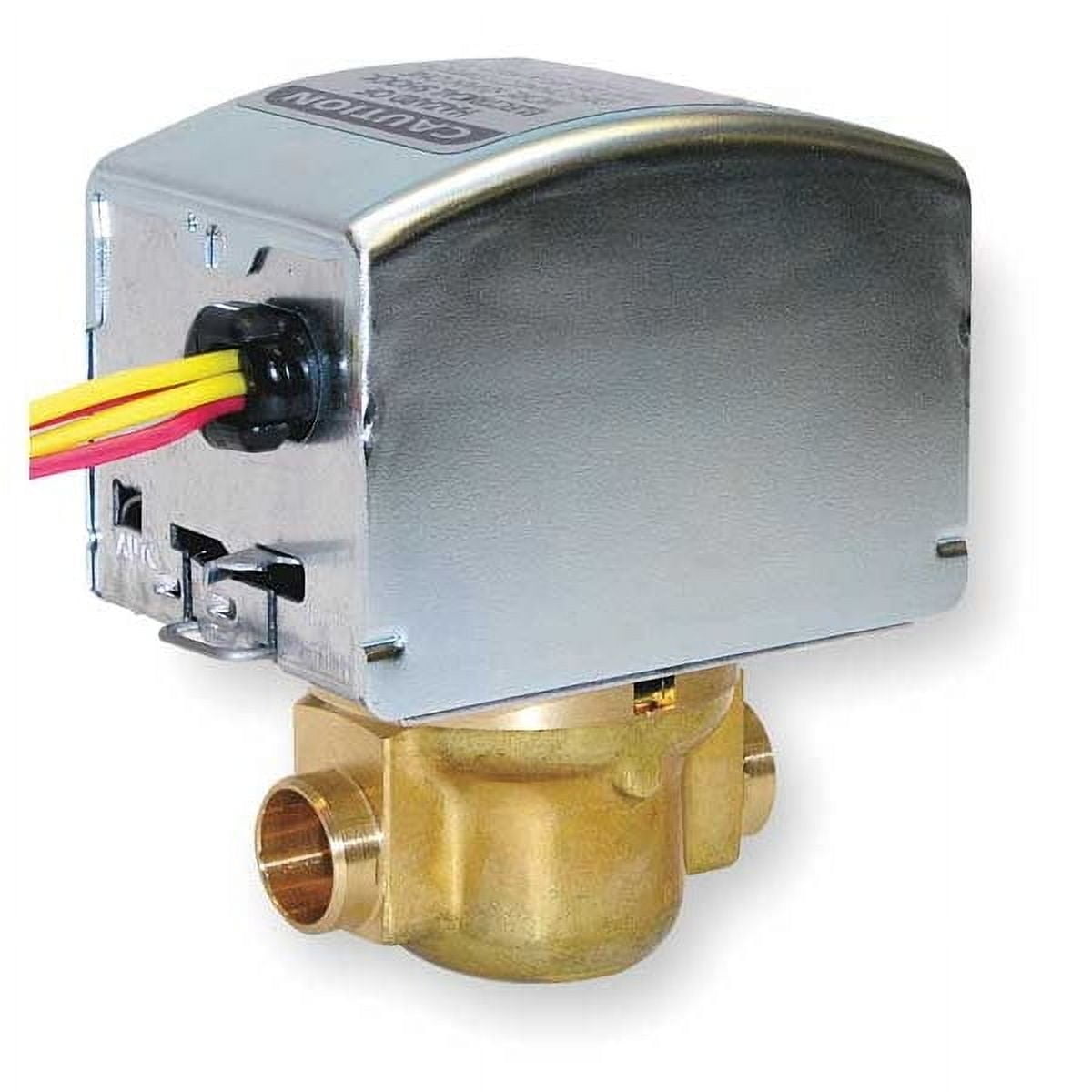 Honeywell Home Motorized Zone Valve,NC,Brass,1/2 in NPT V8043A1227 ...