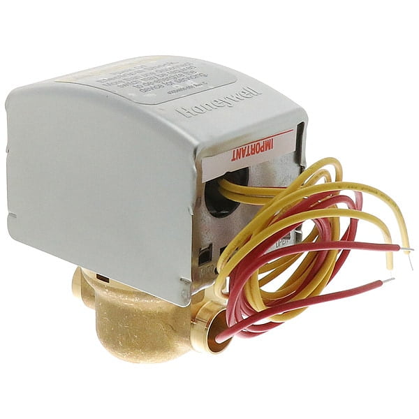 Honeywell Home Motorized Zone Valve,NC,Brass,1/2inSweat V8043E5004 ...