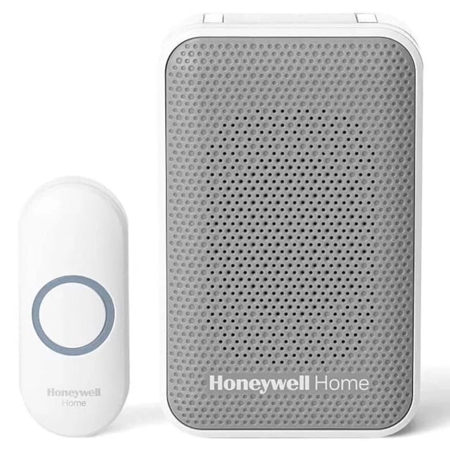 Honeywell Home RDWL313P2000/E Plug-In Wireless Doorbell W/ Strobe Light ...