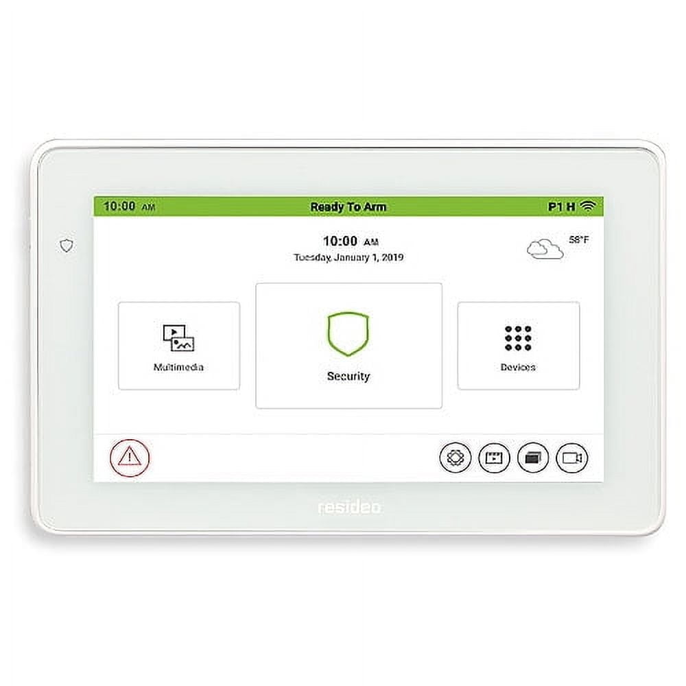 Honeywell Home TUXEDOW 7" Tuxedo Touch® Security and Smart Controller ...