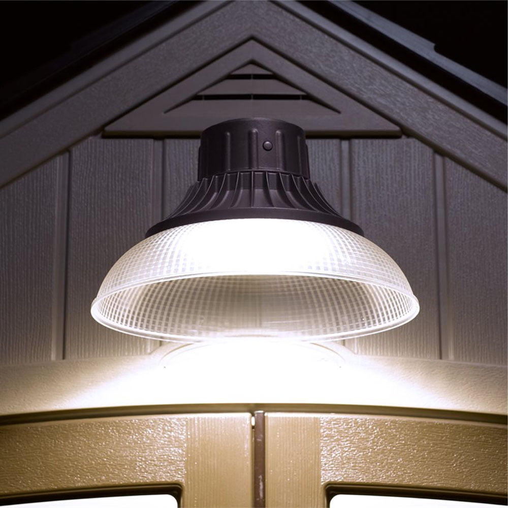 Honeywell LED Barn Light With Plastic Shade, 5000 Lumen in Bronze ...
