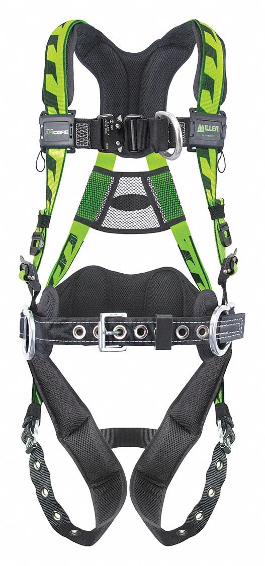 Honeywell Miller Full Body Harness,AirCore,2XL/3XL AAF-TBBDP23XG ...