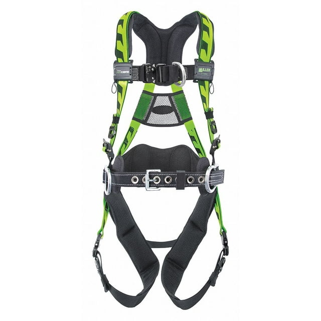 Honeywell Miller Full Body Harness,AirCore,S/M AAF-QCBDPSMG - Walmart.com