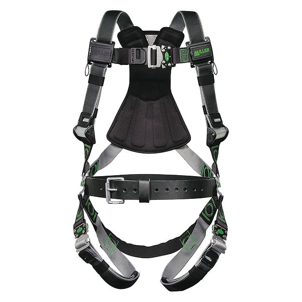 Honeywell Miller Full Body Harness,Revolution,S/M RDT-QC-B/S/MBK ...