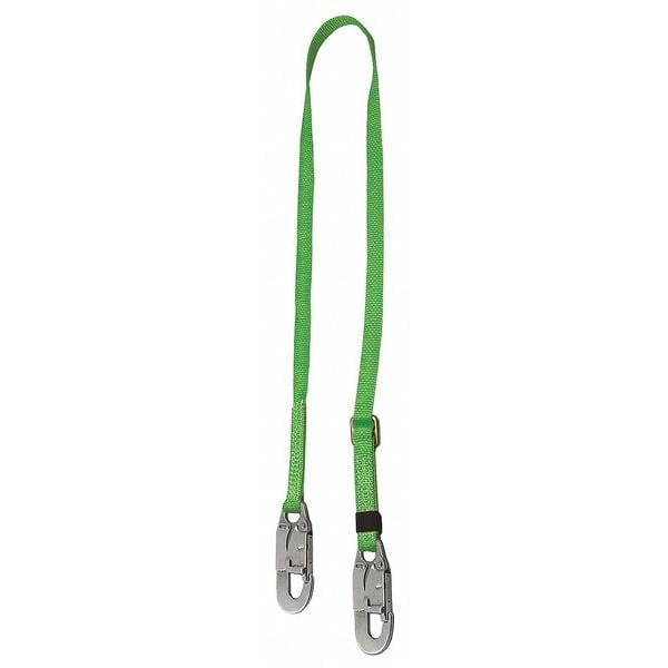 Honeywell Miller Positioning Lanyard,Green,Adjustable 210TWLS-Z7/6FTGN ...