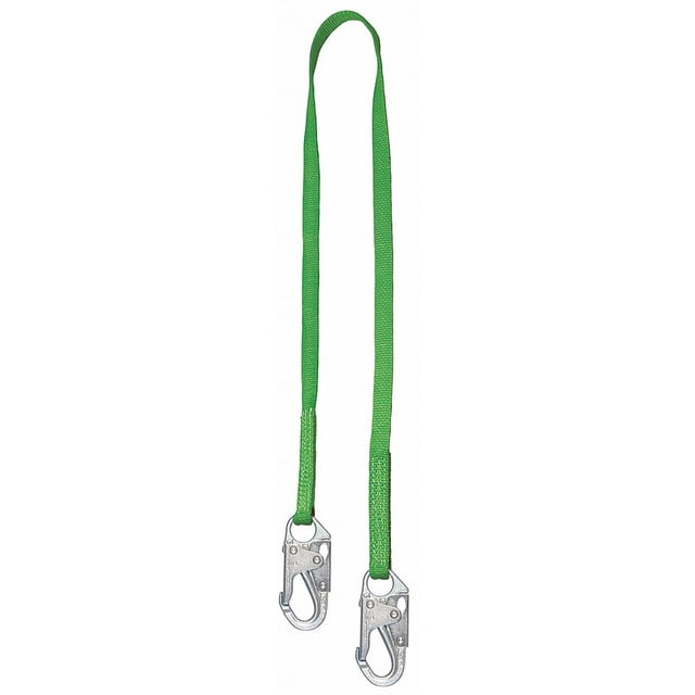 Honeywell Miller Positioning Lanyard,Green,Fixed 213TWLS-Z7/2FTGN ...