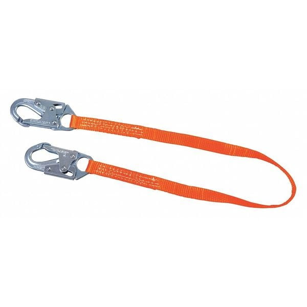 Honeywell Miller Positioning Lanyard,Orange,Fixed T9111W-Z7/6FTAF ...