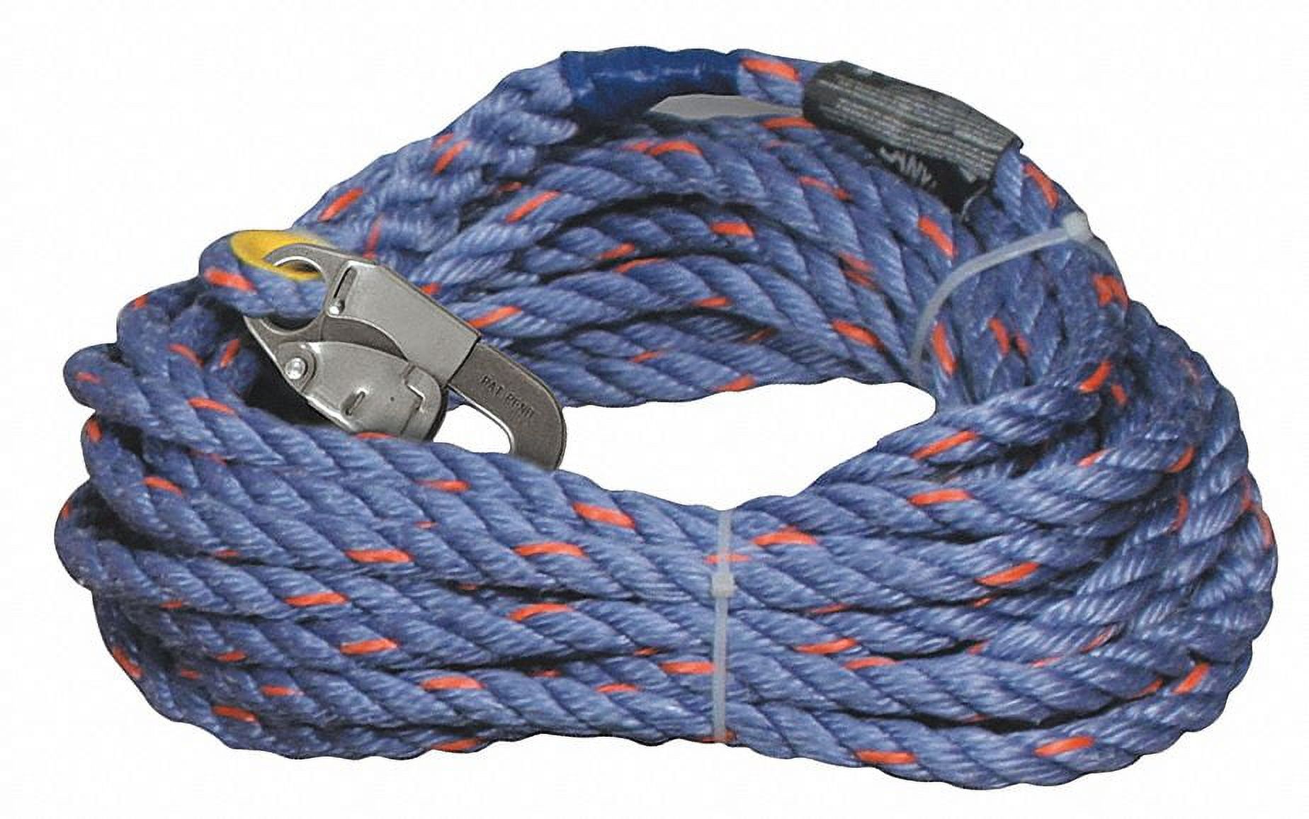 Honeywell Miller Vertical Rope Lifeline,Single Snap Hook 300L-Z7 ...