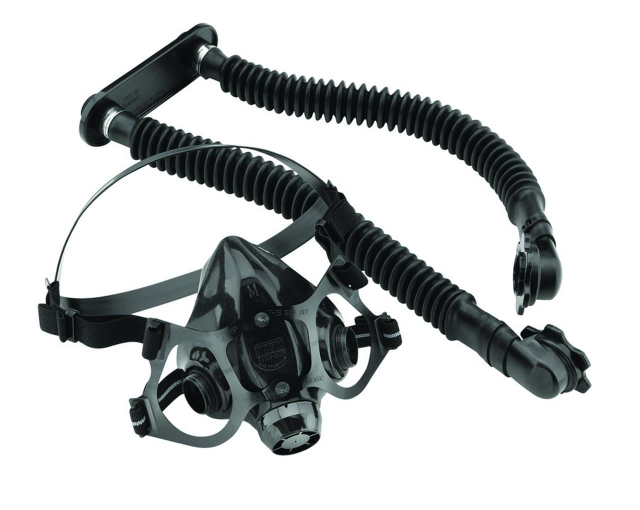 Honeywell North 7700 Series Half Mask Silicone Respirator with Back ...