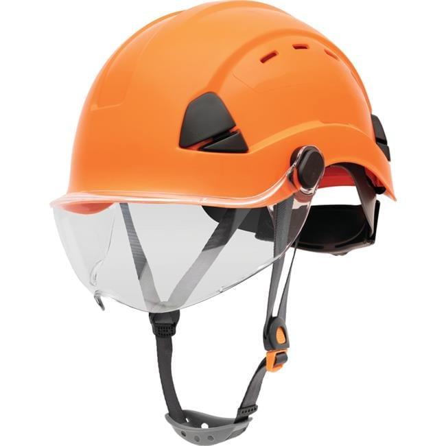 Honeywell PPE 280-FSH11003 FM Vented Safety Helmet, Orange - Walmart.com