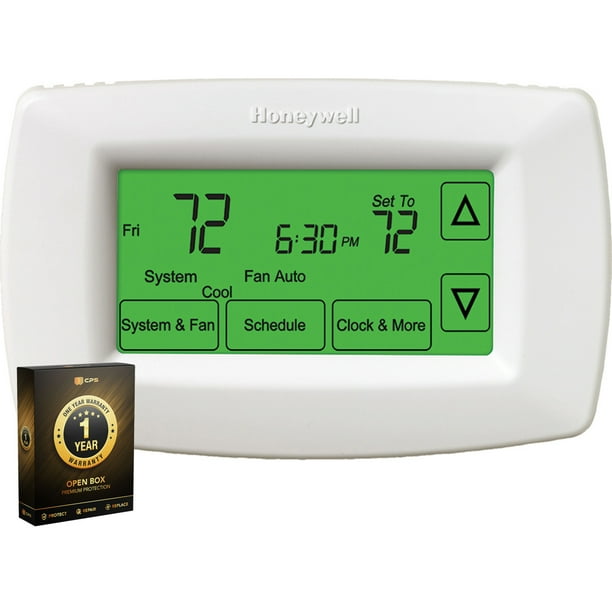 Open Box Honeywell RTH7600D1030/E 7-Day Touchscreen Programmable ...