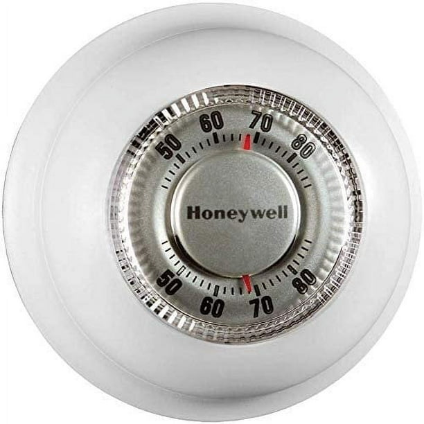 Honeywell Round Heat Only Mercury Free Thermostat Heat & Cool 24 V ...