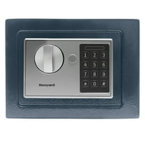 Honeywell Safes, 0.15 Cu ft, White Compact Steel Digital Lock Security ...