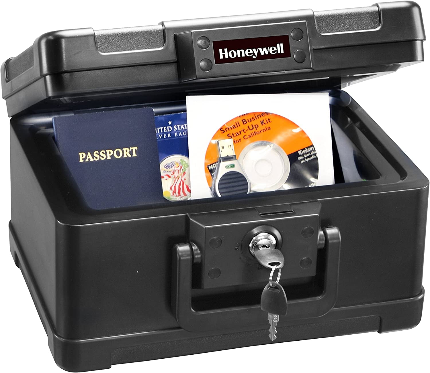 Honeywell Safes & Door Locks - 30 Minute Fire Safe Box Chest with Carry ...