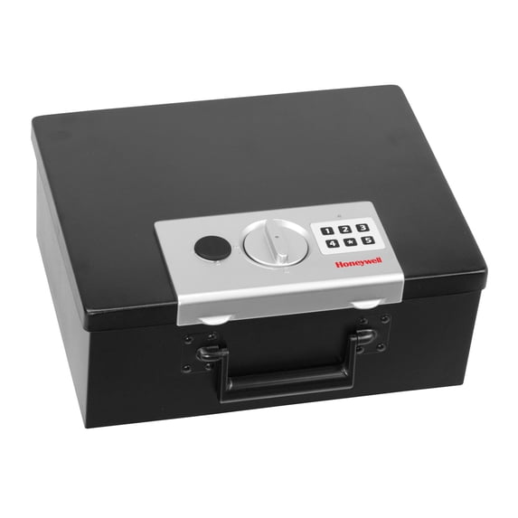 Honeywell Fireproof Small Home Safety Box, Steel Security Safe with ...