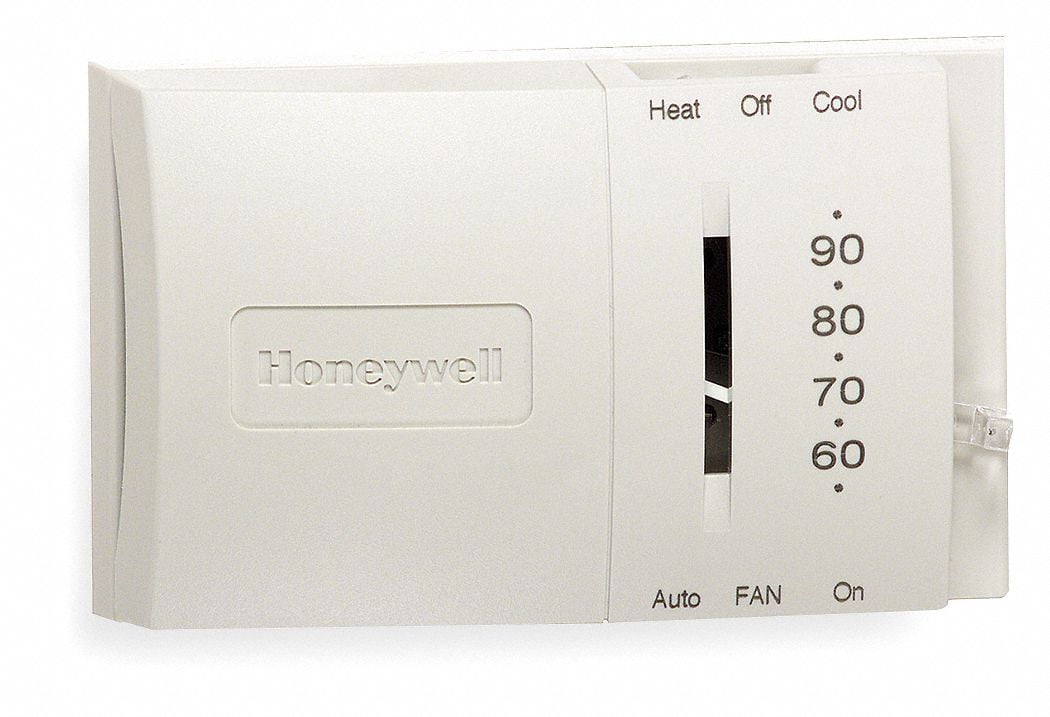 Honeywell Single-Stage Thermostat, 24 Volts, White - Walmart.com