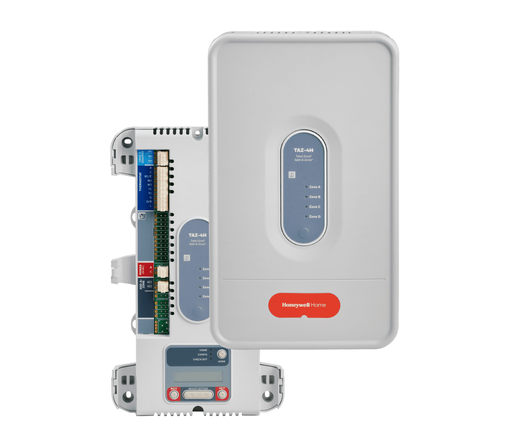 Honeywell TAZ-4H TotalZONEÃ‚Â® Add-A-Zone (TAZ) Zone Control Panel, replacement for TAZ-4 ...