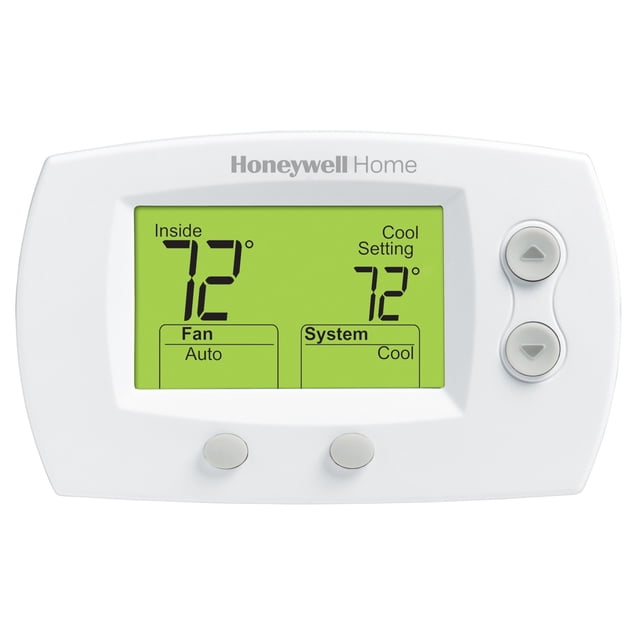 Honeywell FocusPRO 5000 Large Screen Non-Programmable 2 Heat/2 Cool ...