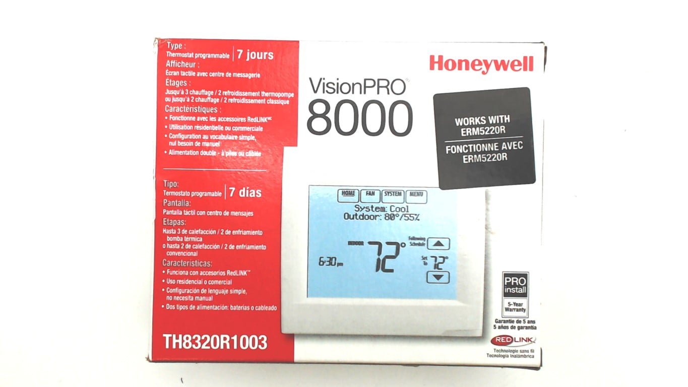 Honeywell TH8320R1003 Honeywell VisionPro Heat/Cool Digital Thermostat - Walmart.com
