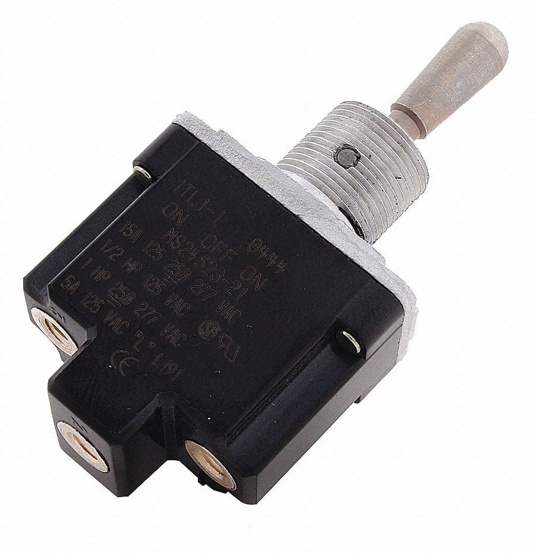 Honeywell Toggle Switch,SPST,15A @ 277V,Screw 1TL1-2 - Walmart.com