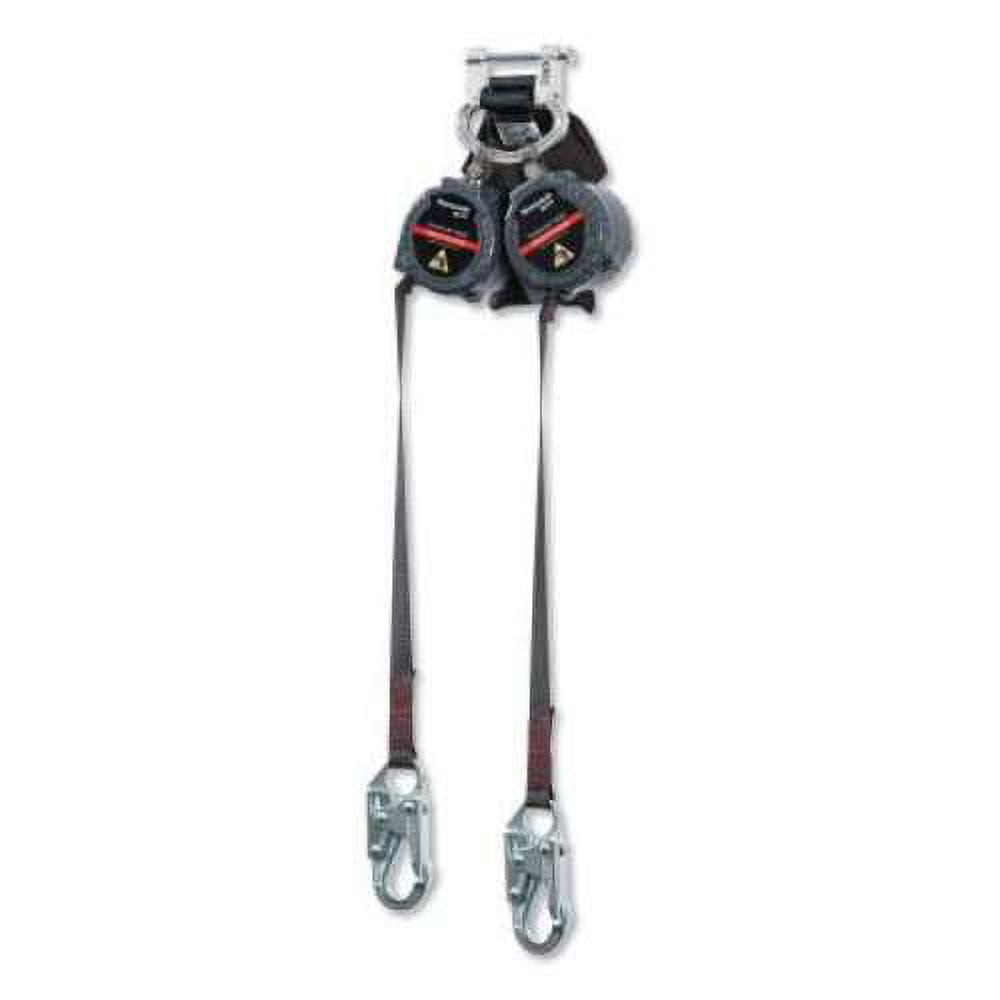Honeywell TurboLite Edge Personal Fall Limiter, Twin Leg, Steel Snap ...
