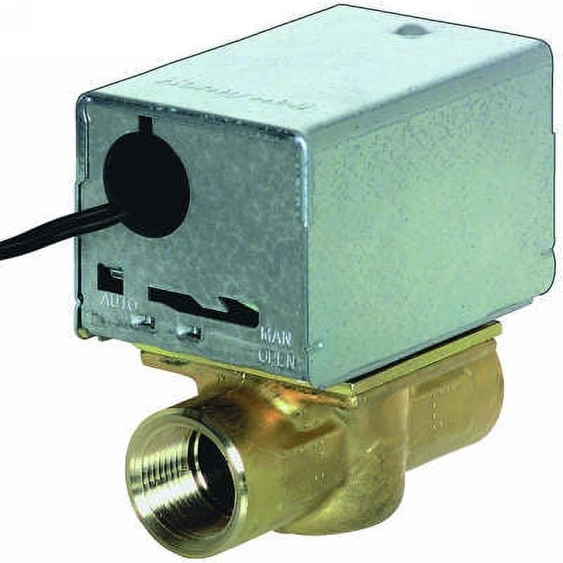 Honeywell V8043B1076 24V 3/4 in NPT N.O. Zone Valve - Walmart.com