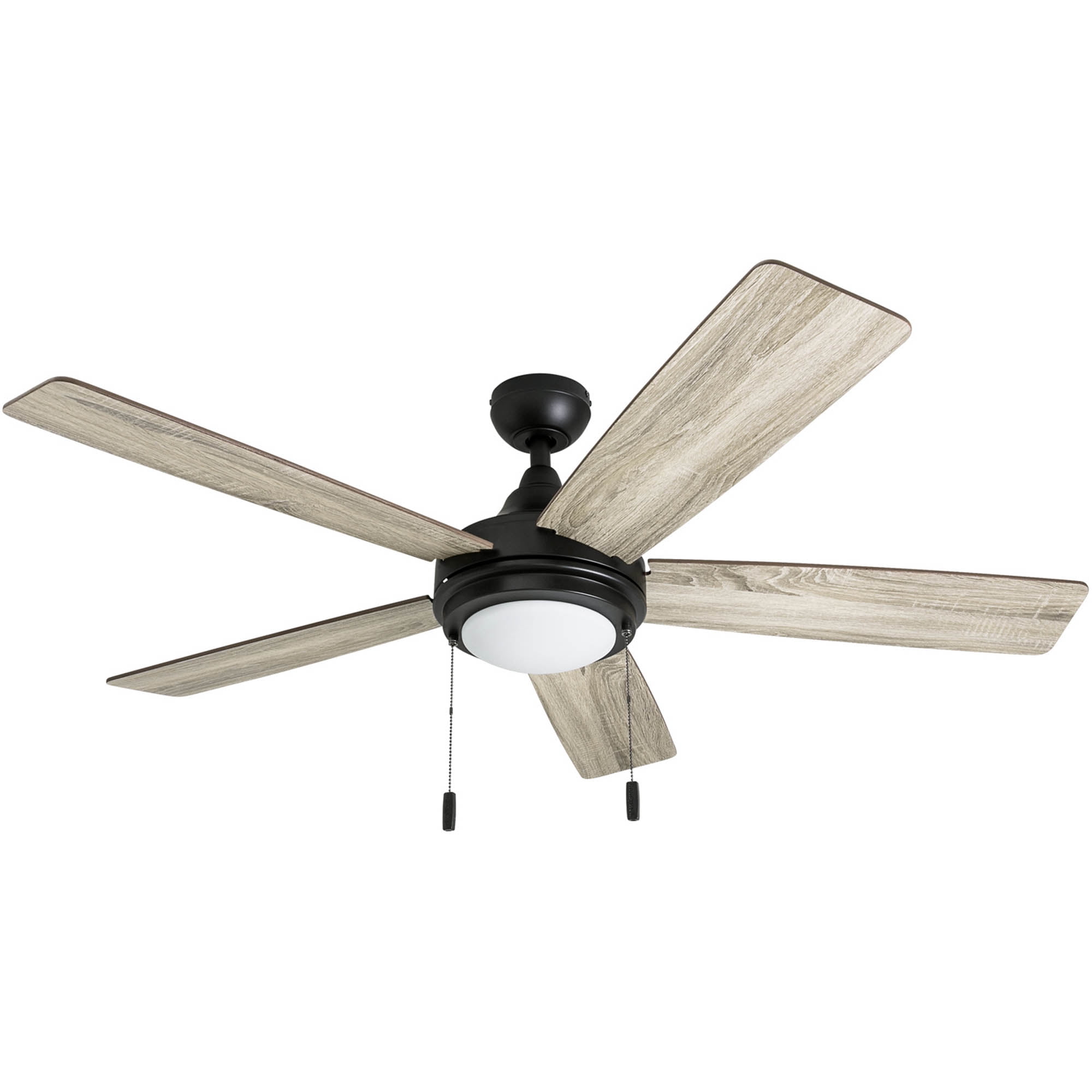 Honeywell Ventnor 52" Modern Bronze Ceiling Fan with Light, 5 Blades ...