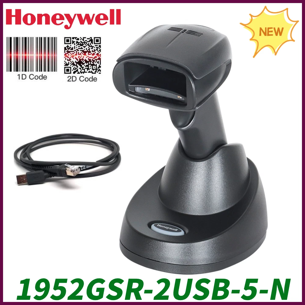 Honeywell Xenon1952GSR-2USB-5-N Xenon XP USB Wireless 2D Barcode ...