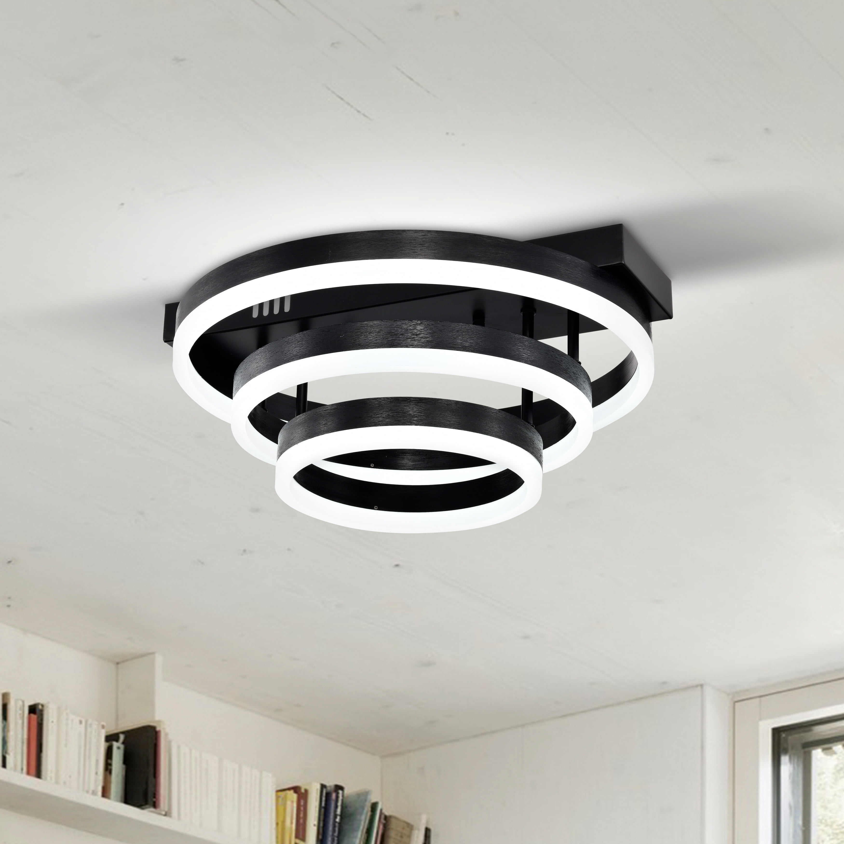 Hong Kong Best New Zhu Yuan Lighting Co. Galena 3-Ring Integrated LED ...