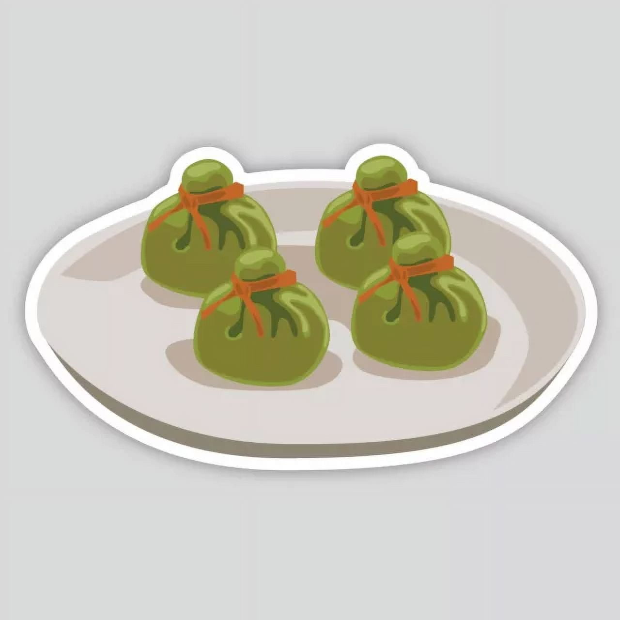 Hong Kong Chinese Dim Sum Dumplings Matcha Bao Wonton Sticker Phone ...