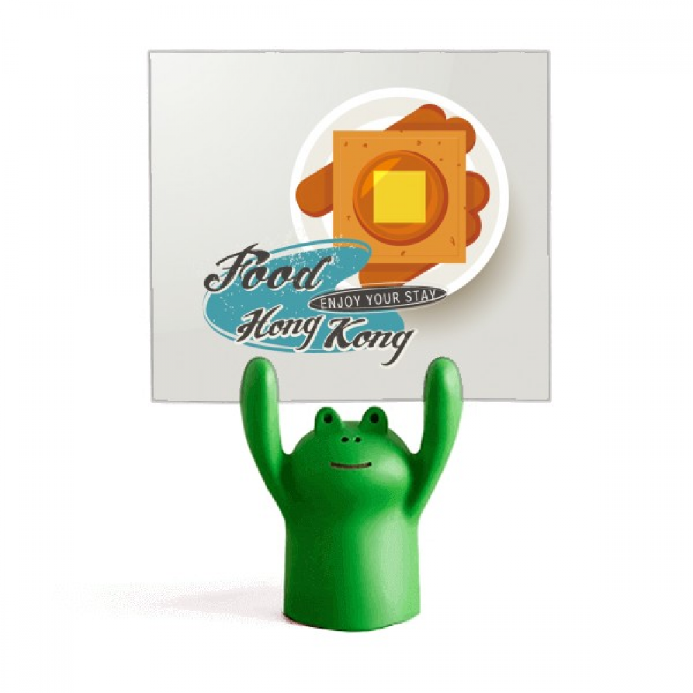 Hong Kong French Toast China Memo Holder Cartoon Animal Frog Stand ...