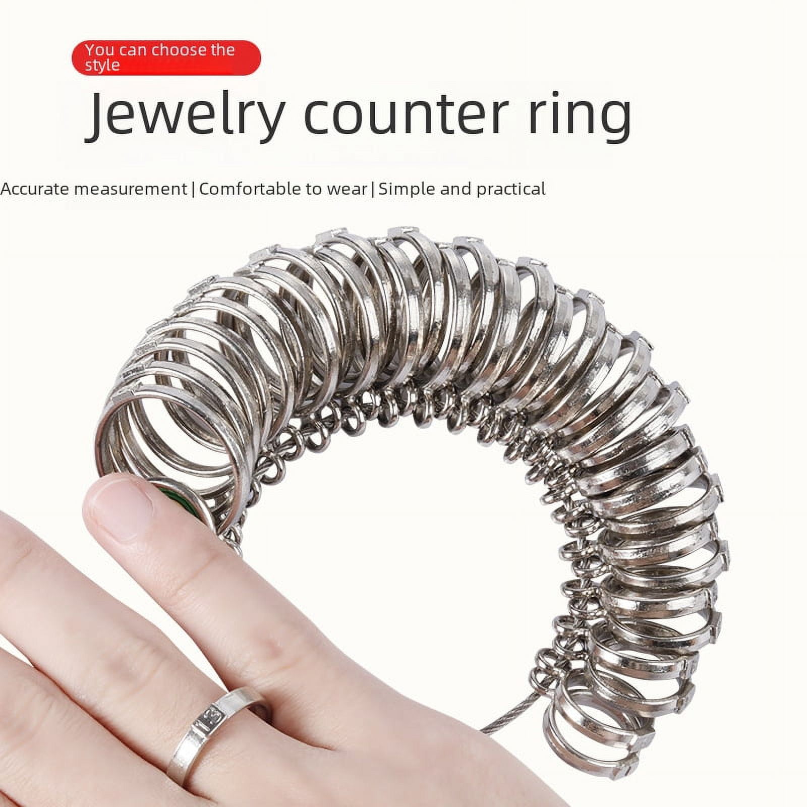 Hong Kong Ring Ring Finger Size Measurement Number Ring Ring Number ...