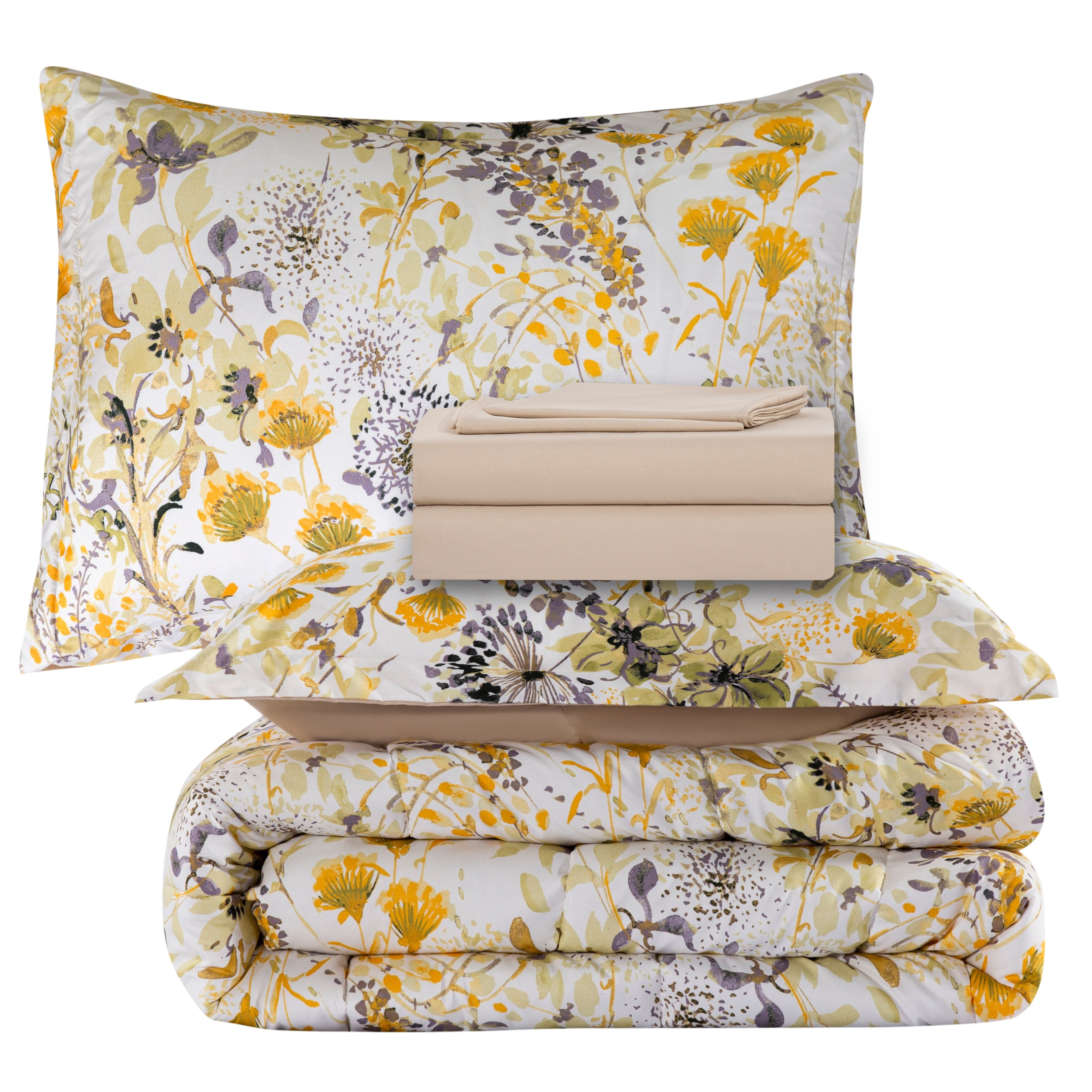 Hong and Arts Inc. Bed in a Bag Soft Luxury Fluffy Goose Down ...