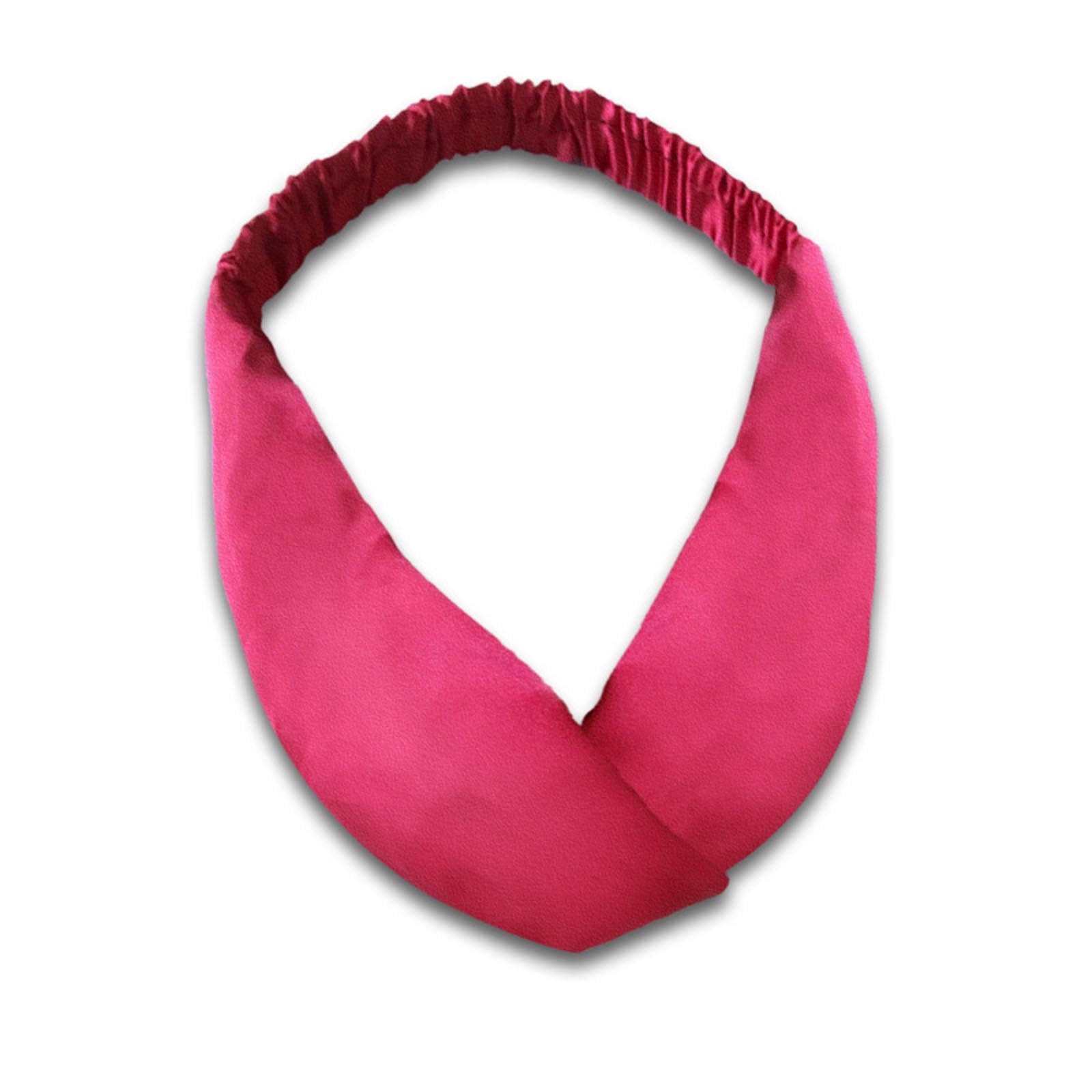 HongHeng 1Pc Elastic Hair Wraps and Adjustable Satin Headbands Twisted ...