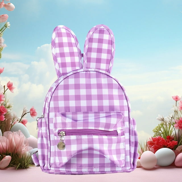 HongHeng Bunny Backpack, Cute Mini Backpacks for Women Ear Satchel ...