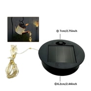 Moonrays 91132 Solar Powered LED Oriental Lantern String Lights ...
