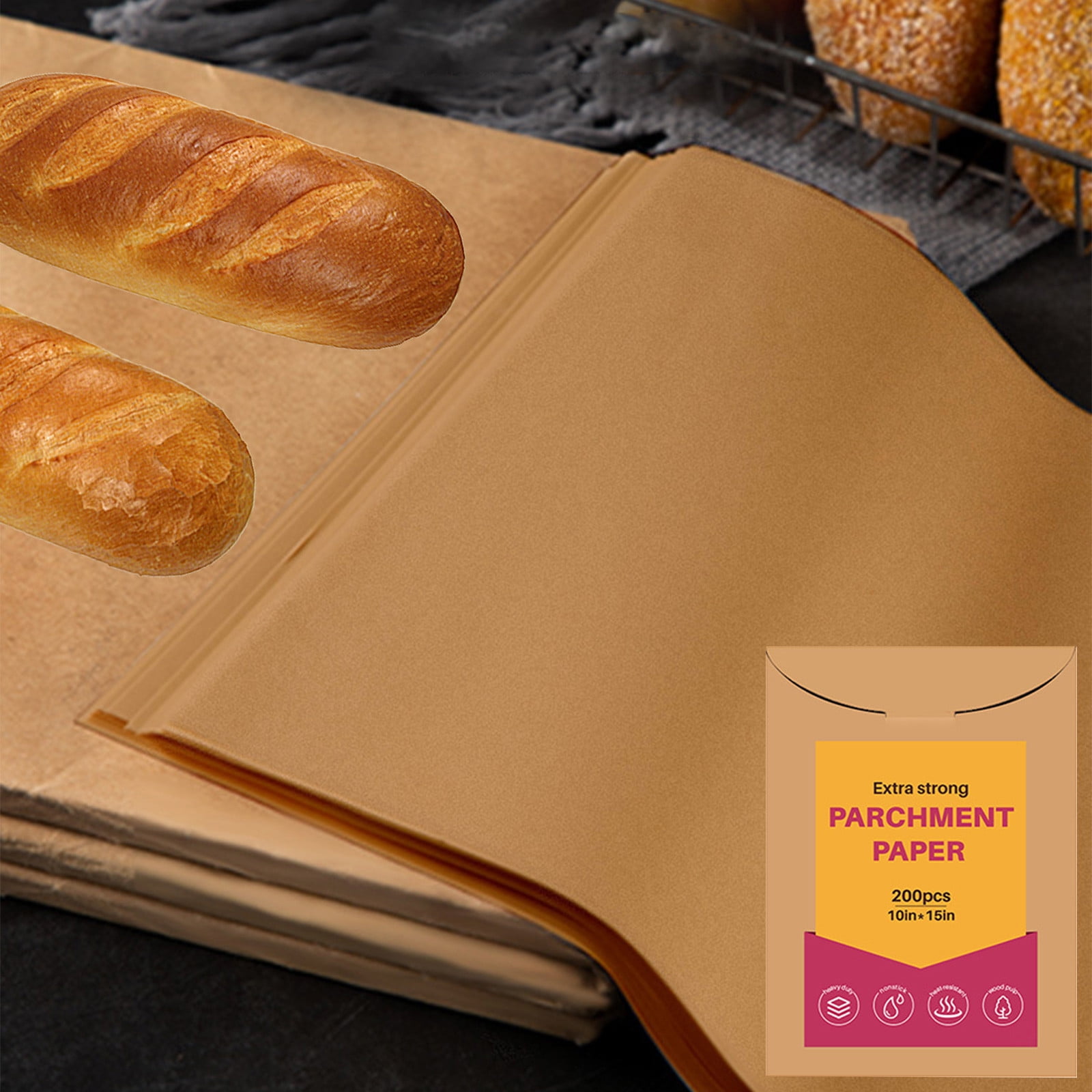 HongHeng Clearance Under $2.00 Baking Paper Food Baking Paper Oil ...